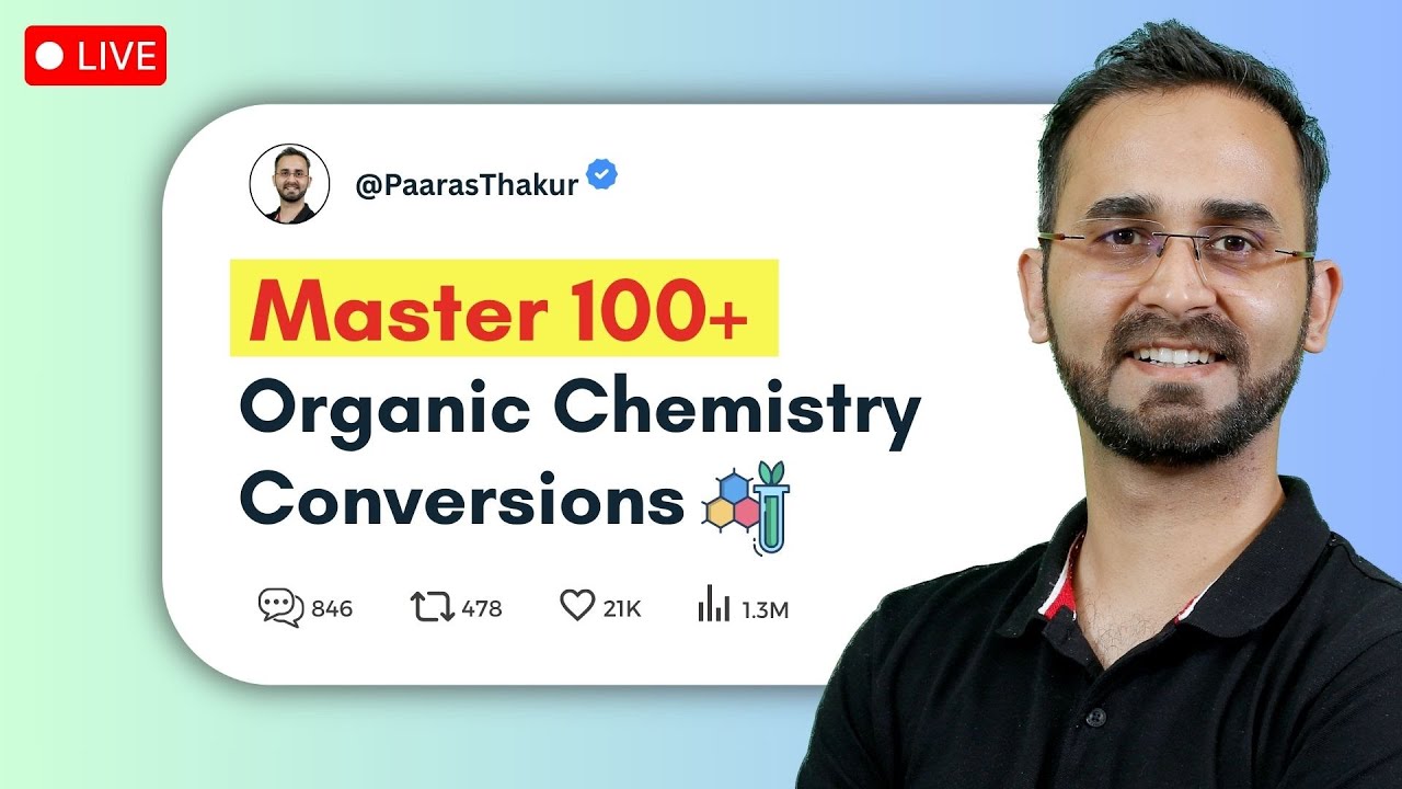 100+ Organic Conversion Reactions | Organic Chemistry - YouTube