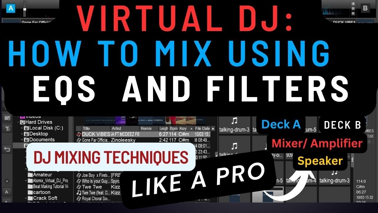 How to Mix Using Eqs And Filters | Dj Tips And Tricks - YouTube