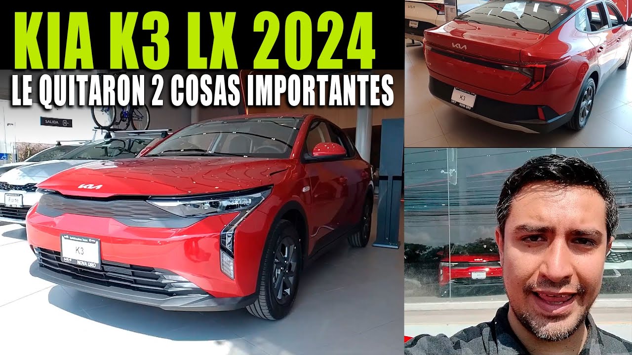 KIA K3 LX 2024 VERSIÓN BÁSICA 🔴 2 COSAS NO ME GUSTARON - YouTube