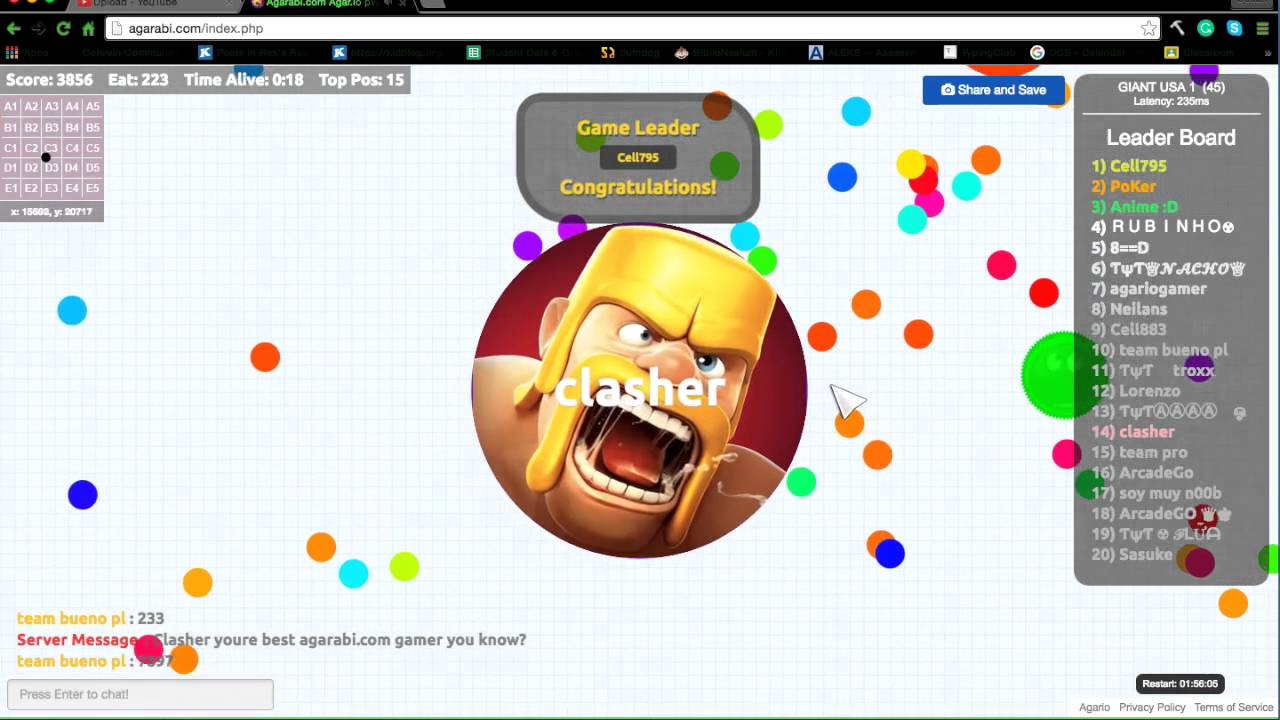 play a game like agiro.io - YouTube
