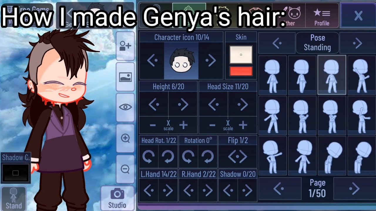 How I made Genya's hair: - YouTube