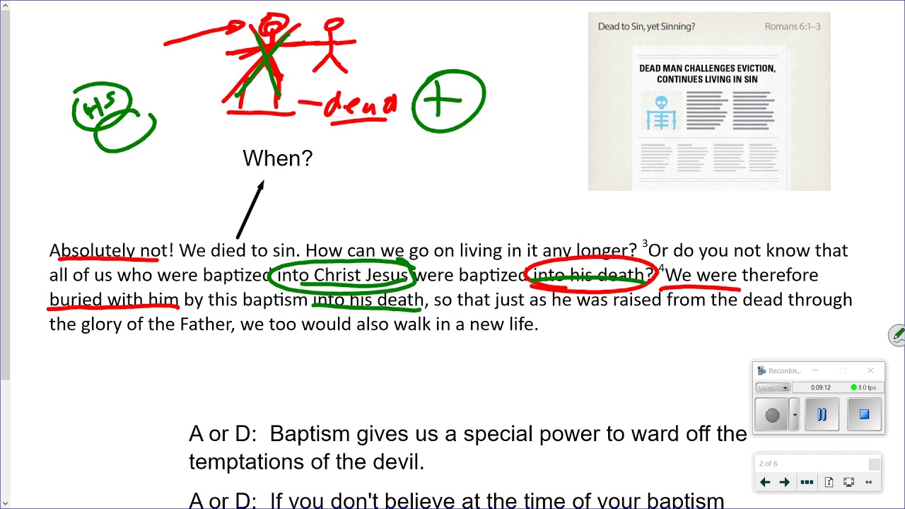 6th Bible Study On Romans 6 YouTube 6th-bible-study-on-romans-6-youtube