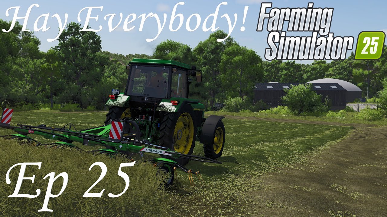 HAY EVERYBODY! - E25 - Hof Bergmann - FS25 - Farming Simulator 25 - YouTube