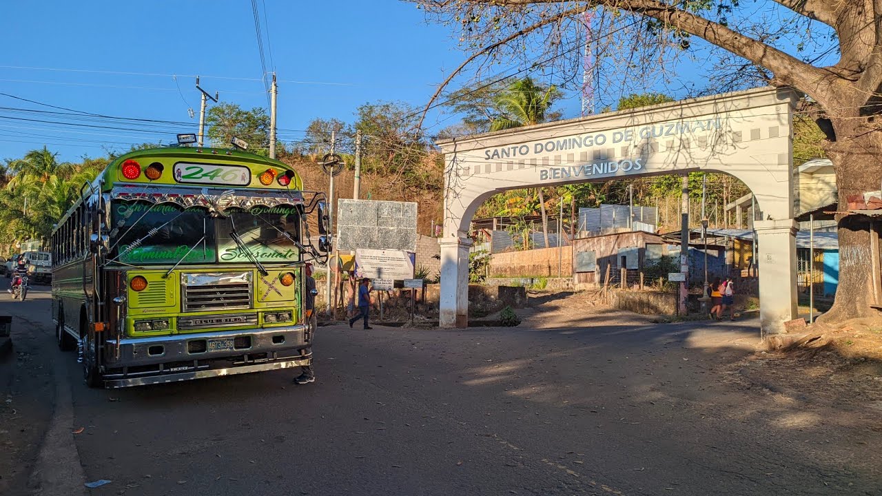 🚍 En BUS de SAN PEDRO PUXTLA a SANTO DOMINGO DE GUZMÁN || Parte 1 del ...