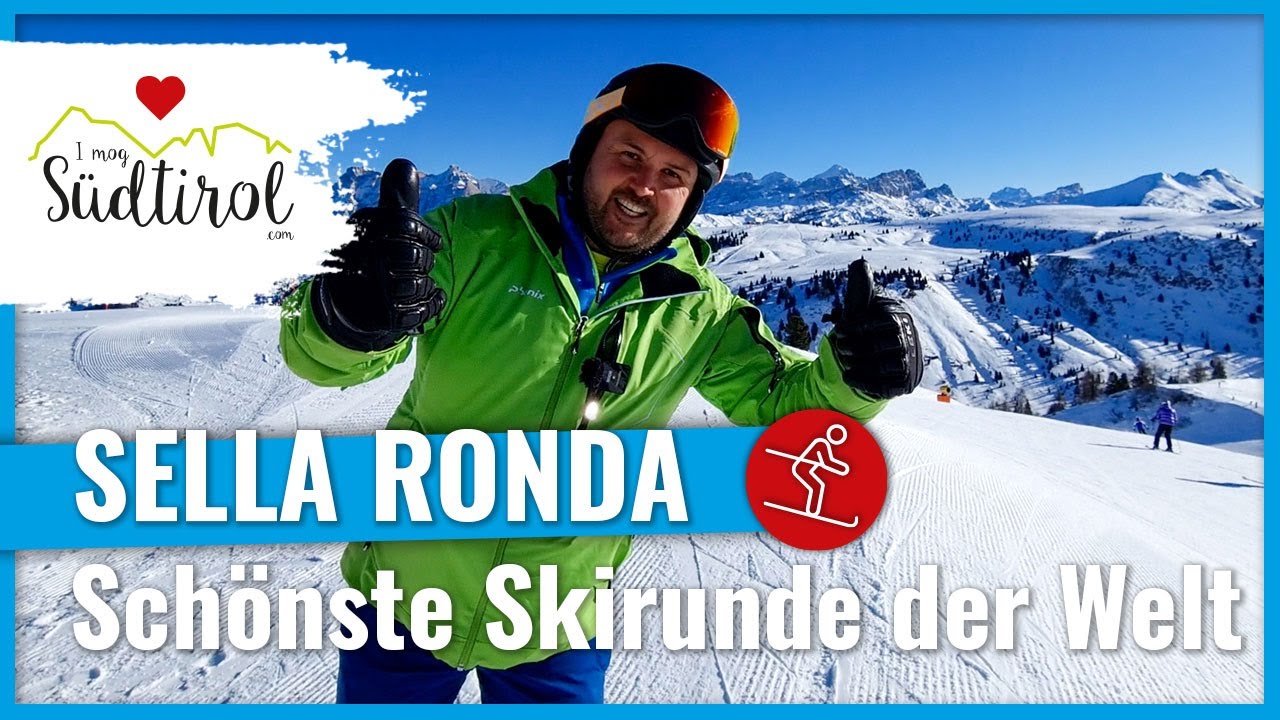 Sella Ronda ️ Die schönste Skirunde der Welt ️ Dolomiti Superski ️ ...