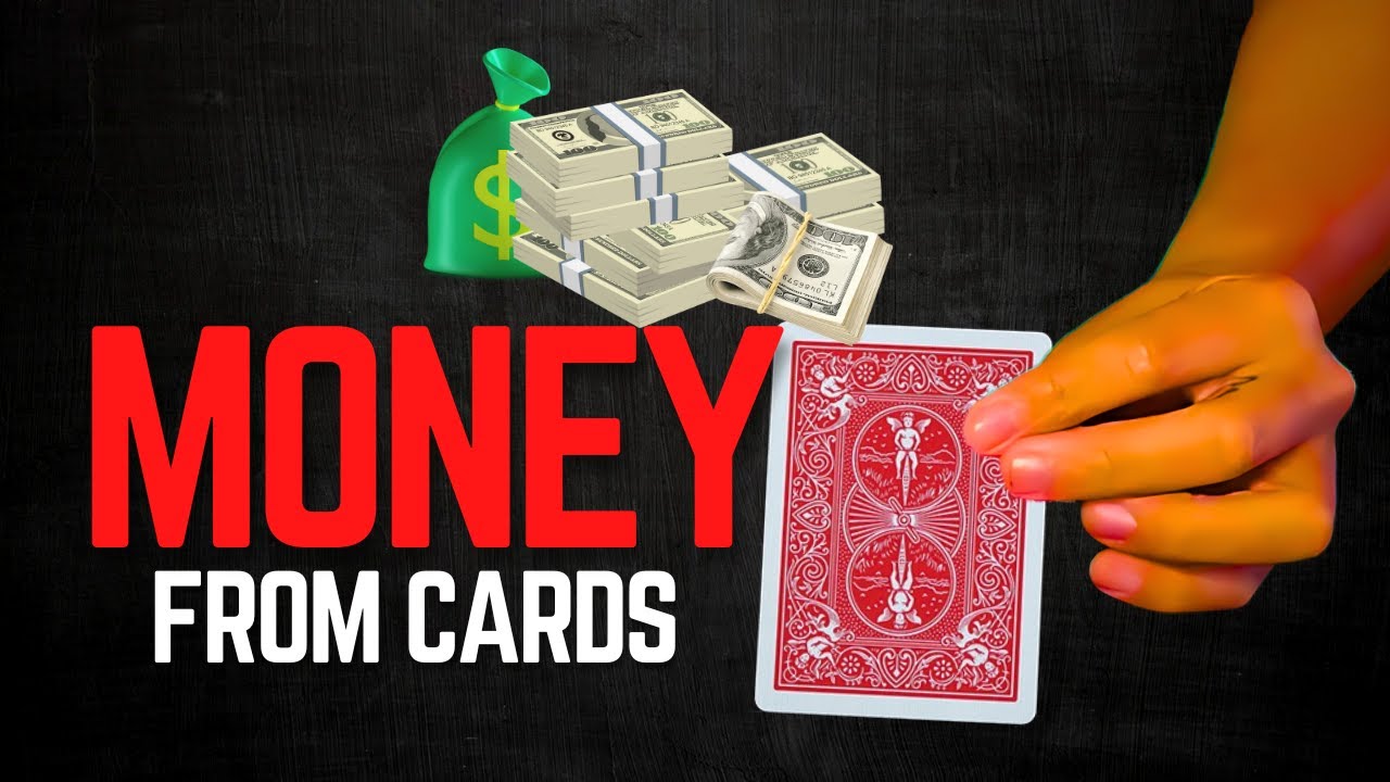 Money appears from the cards | MAGIC REVEALED - YouTube
