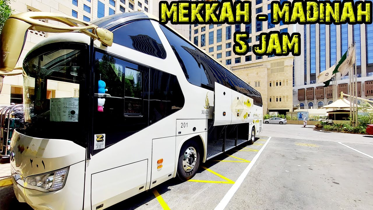 Perjalanan Mekkah ke Madinah dengan Bus │#UmrahRamadhan #VlogUmrah16 ...