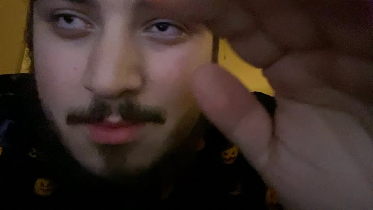 HALF BLIND MAN ASMR - Super Up Close and Personal Attention Hand ...