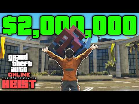 My First Attempt At The Kortz Center Heist | GTA Online DLC