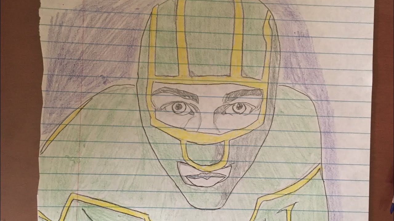 Kick-Ass drawing - YouTube