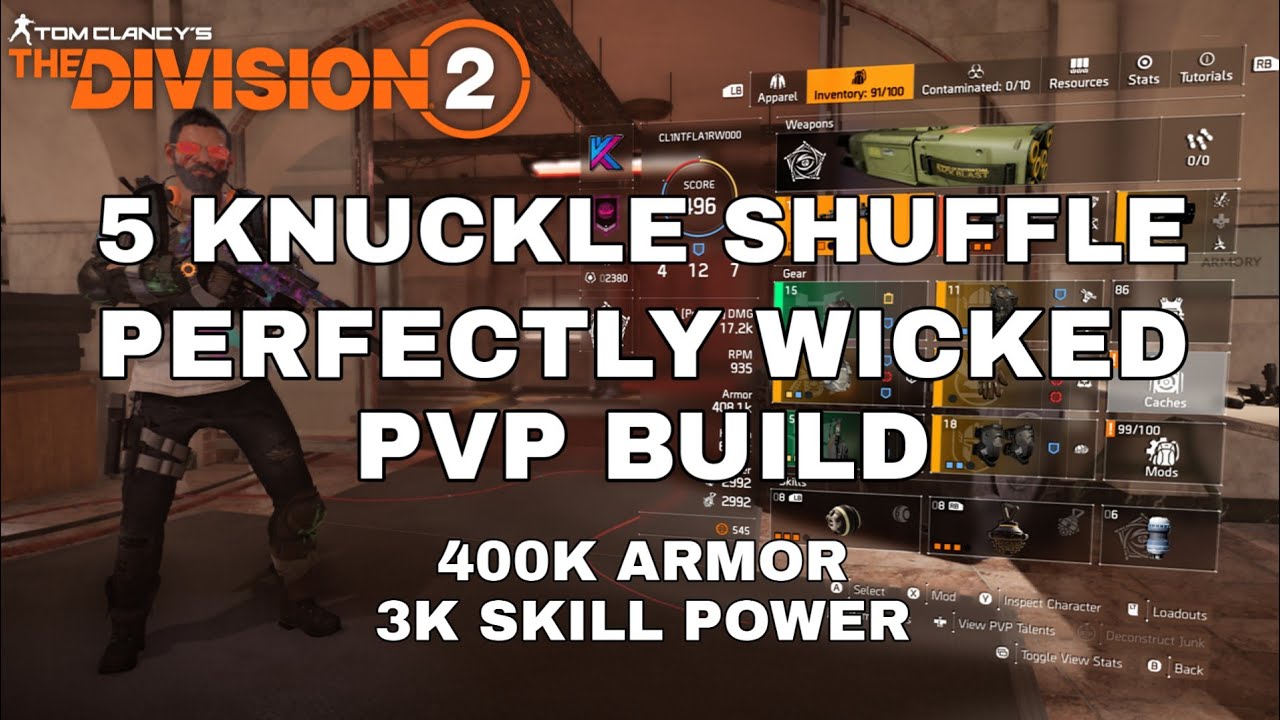 The Division 2 - Perfectly Wicked PVP Build | 400K Armor | 3K Skill ...