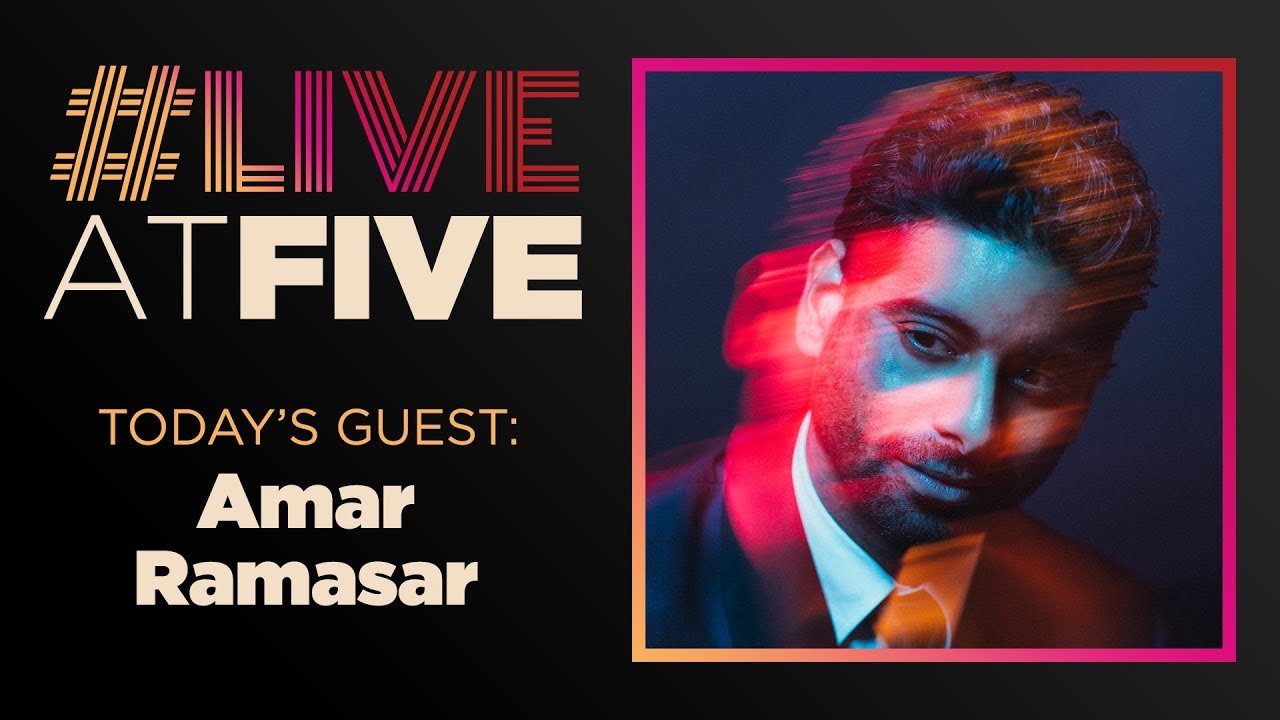 Broadway.com #LiveatFive with Amar Ramasar of CAROUSEL - YouTube