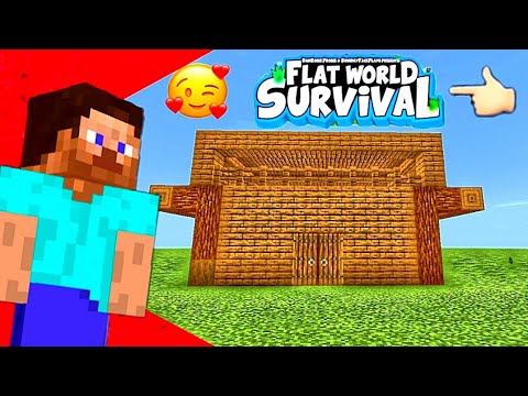 Minecraft World In Challenge In Flat World Orr Survival Video Part ...