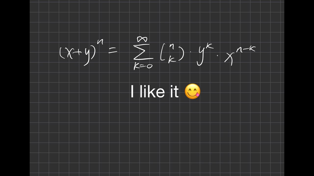 Proof of Generalized Binomial theorem! - YouTube