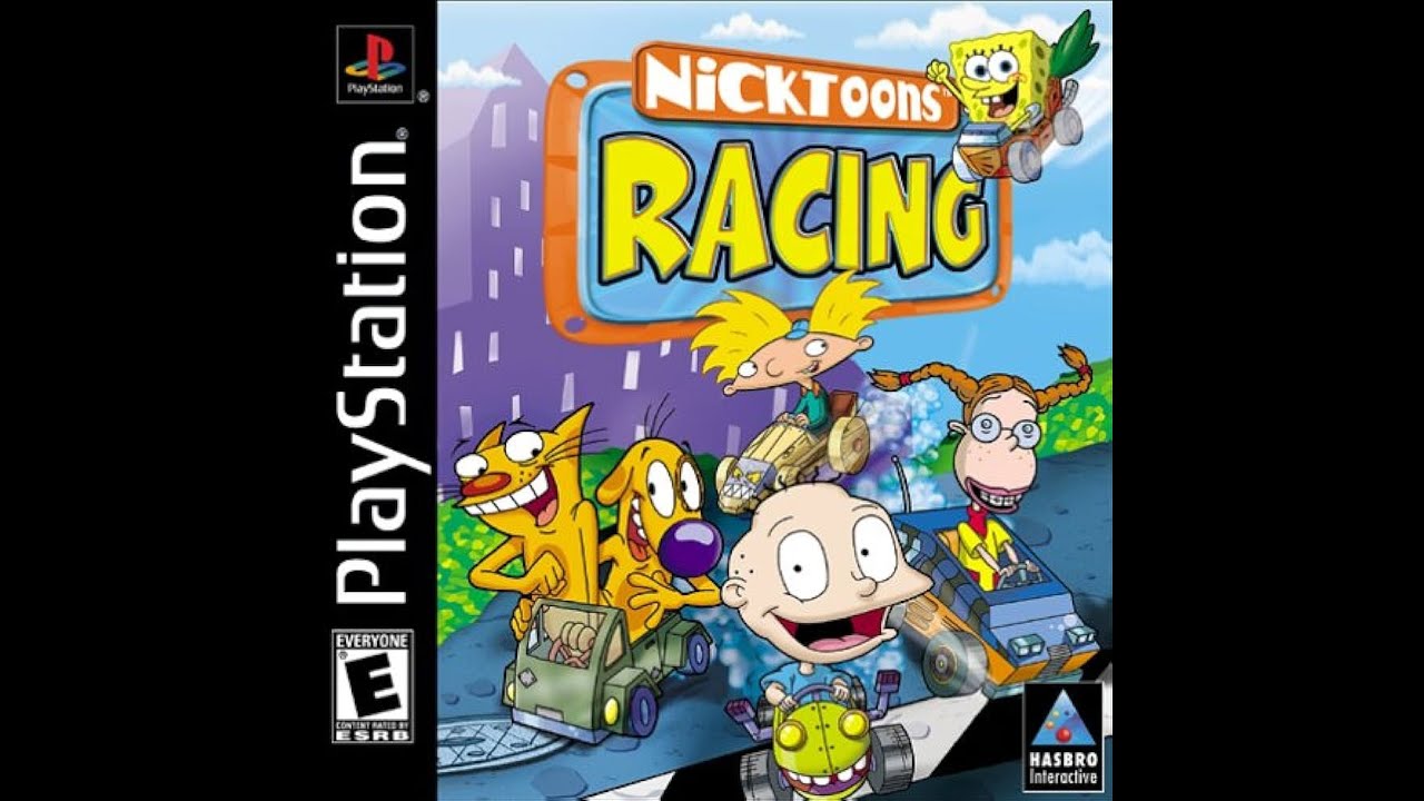 Nicktoons Racing (PS1) - 90s Cartoon Mario Kart Clone - YouTube