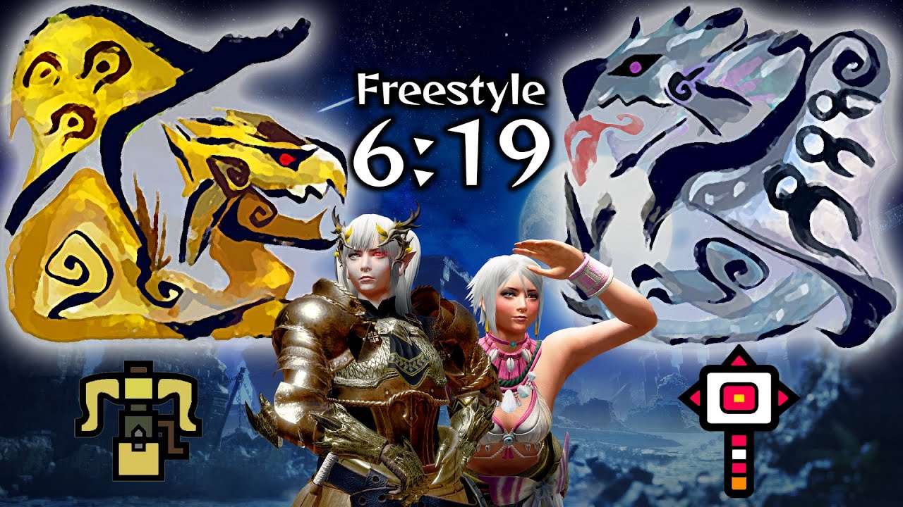 MHR Sunbreak: EM6 Dual Threat: Metal Raths 6:19 (No Pets) - リオレイア希少種 と ...