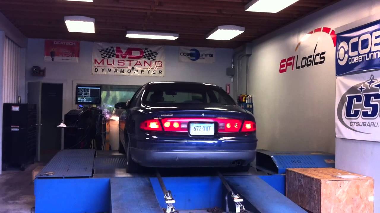 98 Buick Regal GS Dyno - 199hp/268tq - YouTube