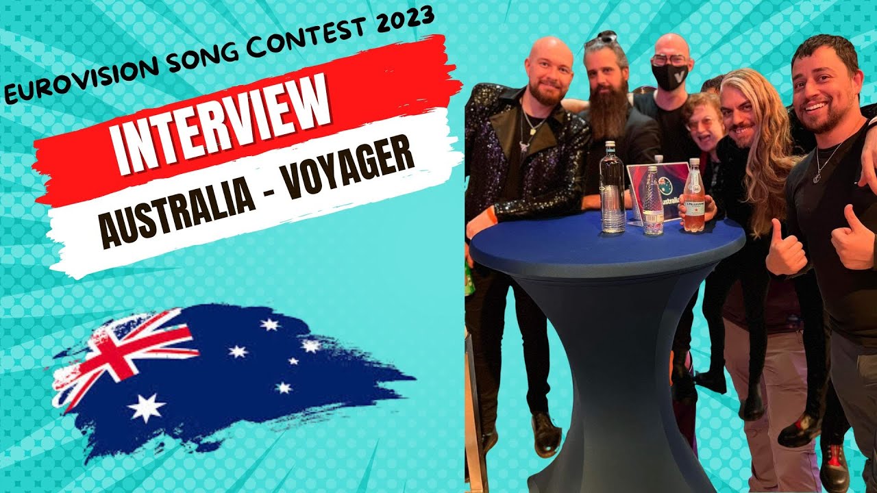 Australia - Interview - Voyager - Promise - Eurovision 2023 - EIC AMS ...