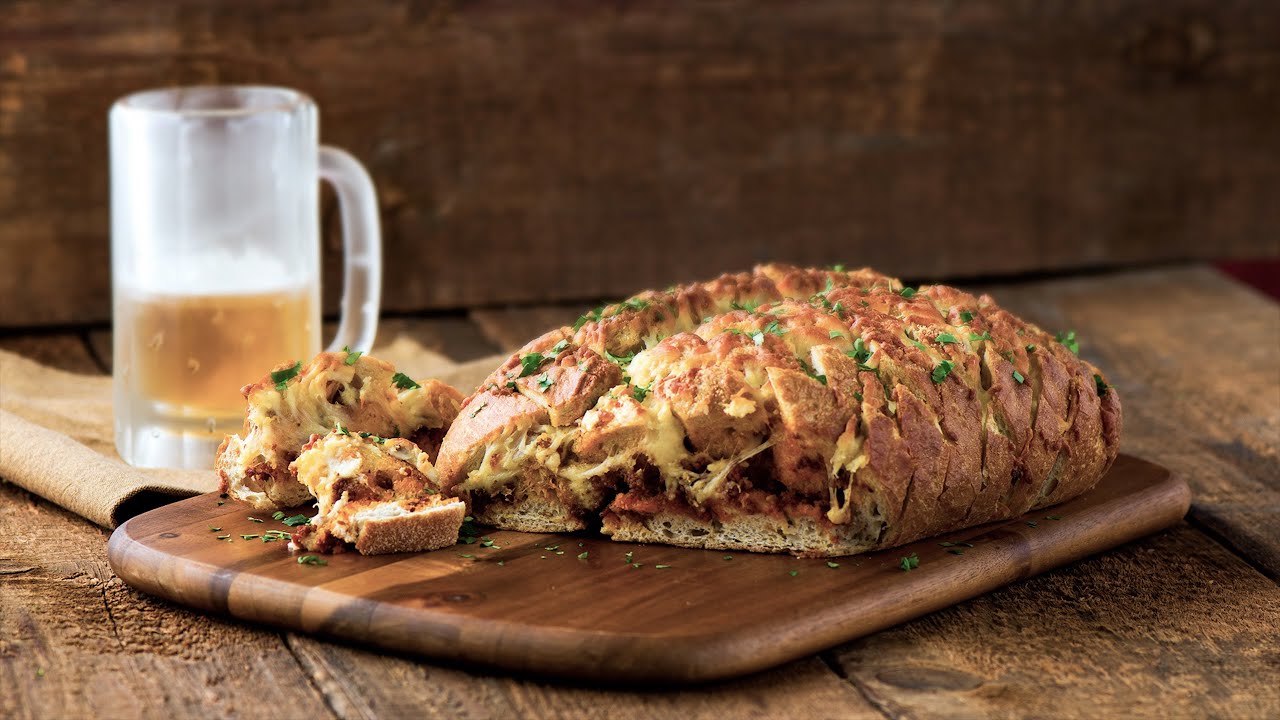 Cheesy Chorizo Bread - YouTube