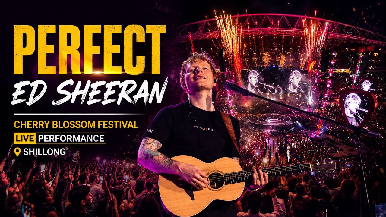 ED SHEERAN - PERFECT LIVE IN SHILLONG - YouTube