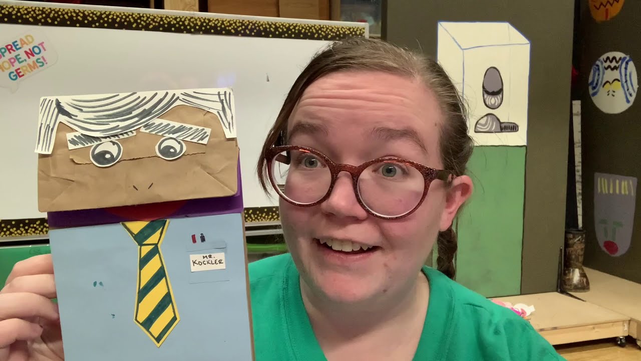 Paper Bag Puppet Tutorial - YouTube