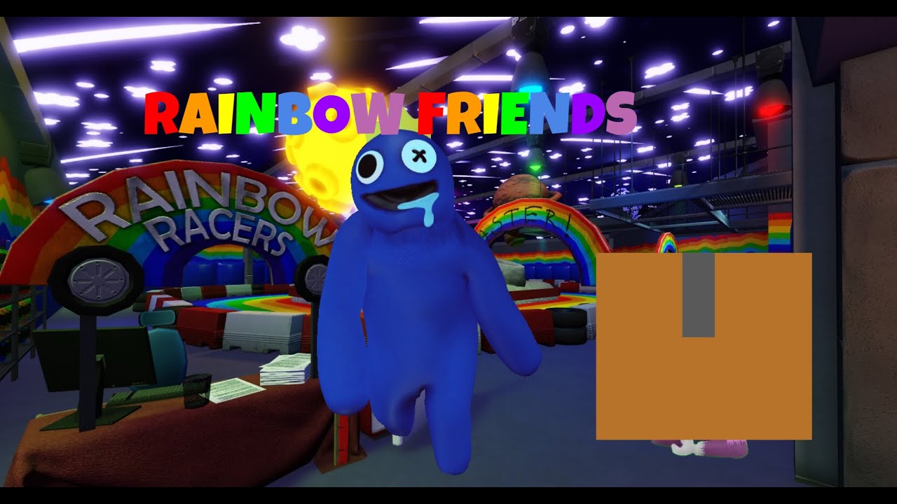Playing Rainbow Friends! Part 2 - YouTube