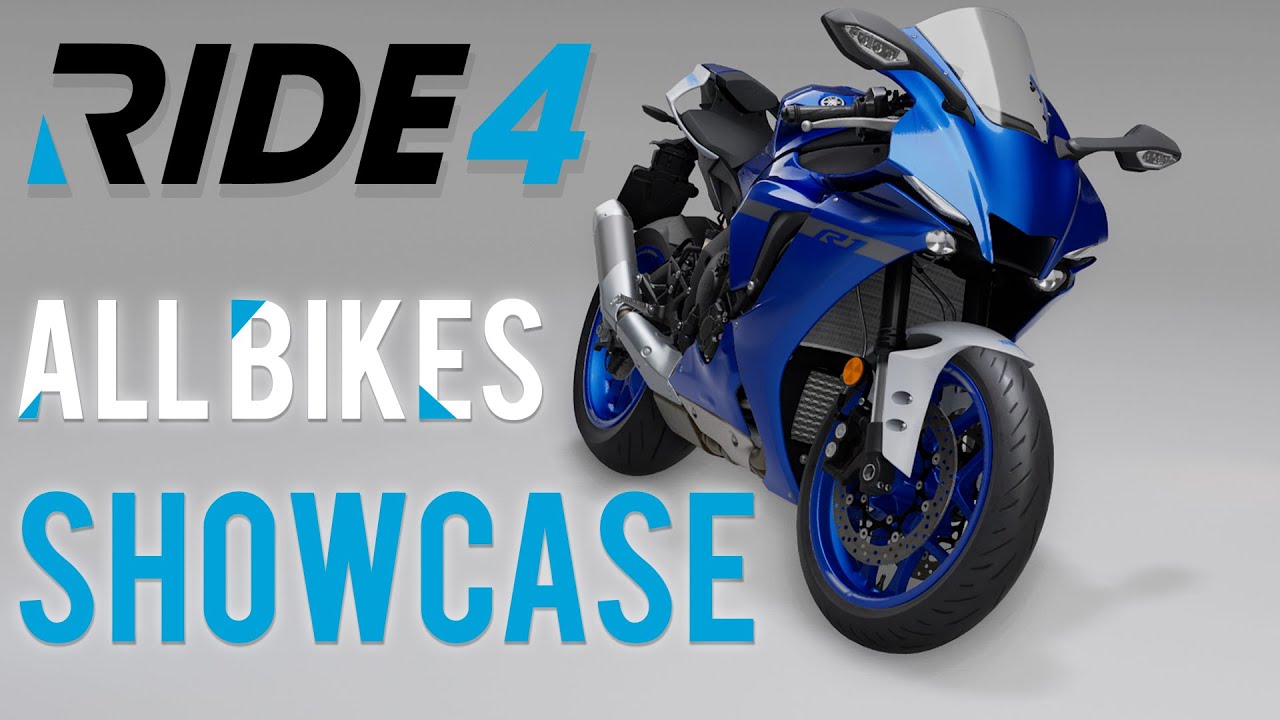 RIDE 4 - ALL BIKES SHOWCASE (Yamaha, Kawasaki, Suzuki, Honda, Triumph ...