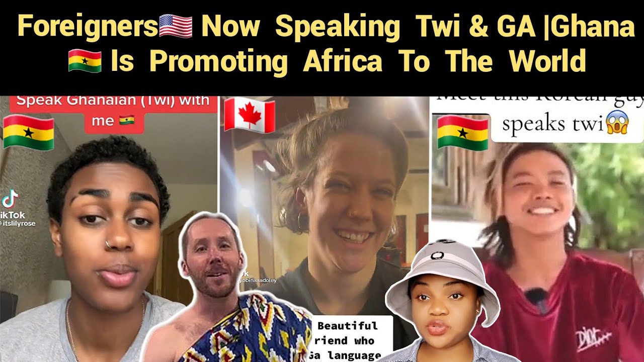 Americans🇺🇲 & Asians🇨🇳 Now Speak & Learn Ghanaian🇬🇭 Language Twi & GA # ...