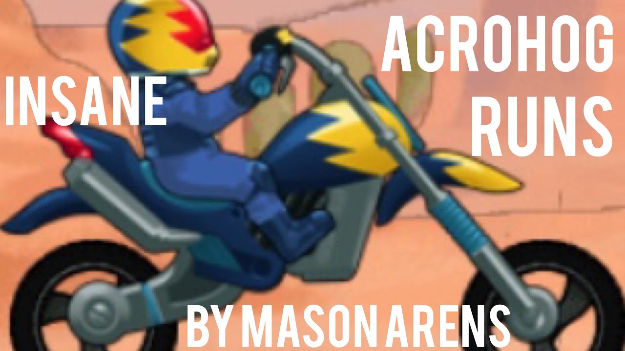 INSANE ACROHOG RUNS BY MASON ARENS - YouTube