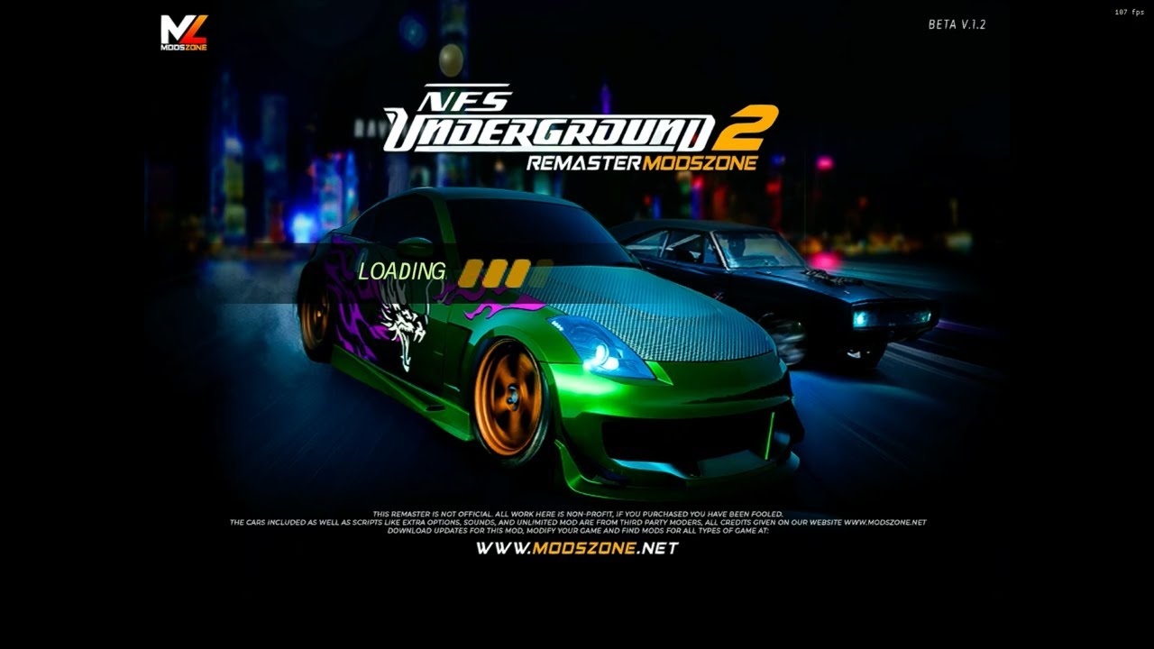 NFSU2 Remastered ModZone - Ta incrivel esse MOD - YouTube