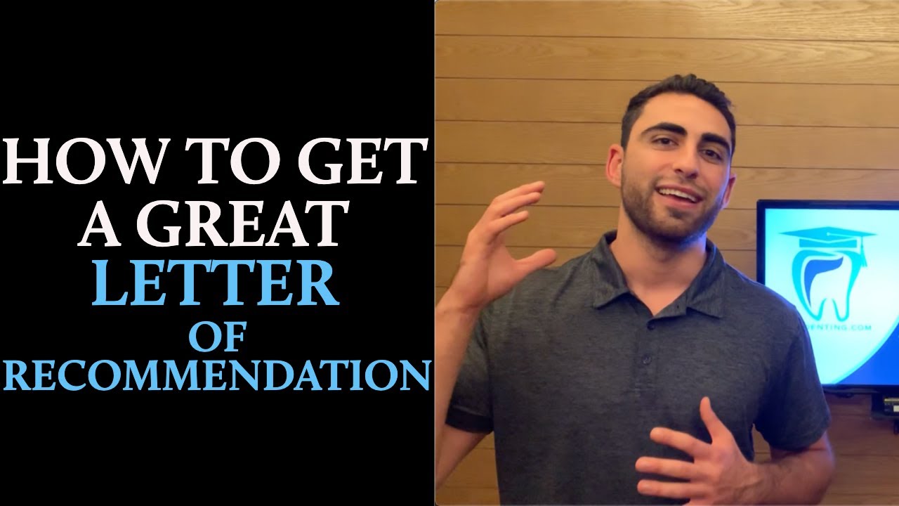 How To Get Letters Of Recommendation For Dental School YouTube how-to-get-letters-of-recommendation-for-dental-school-youtube