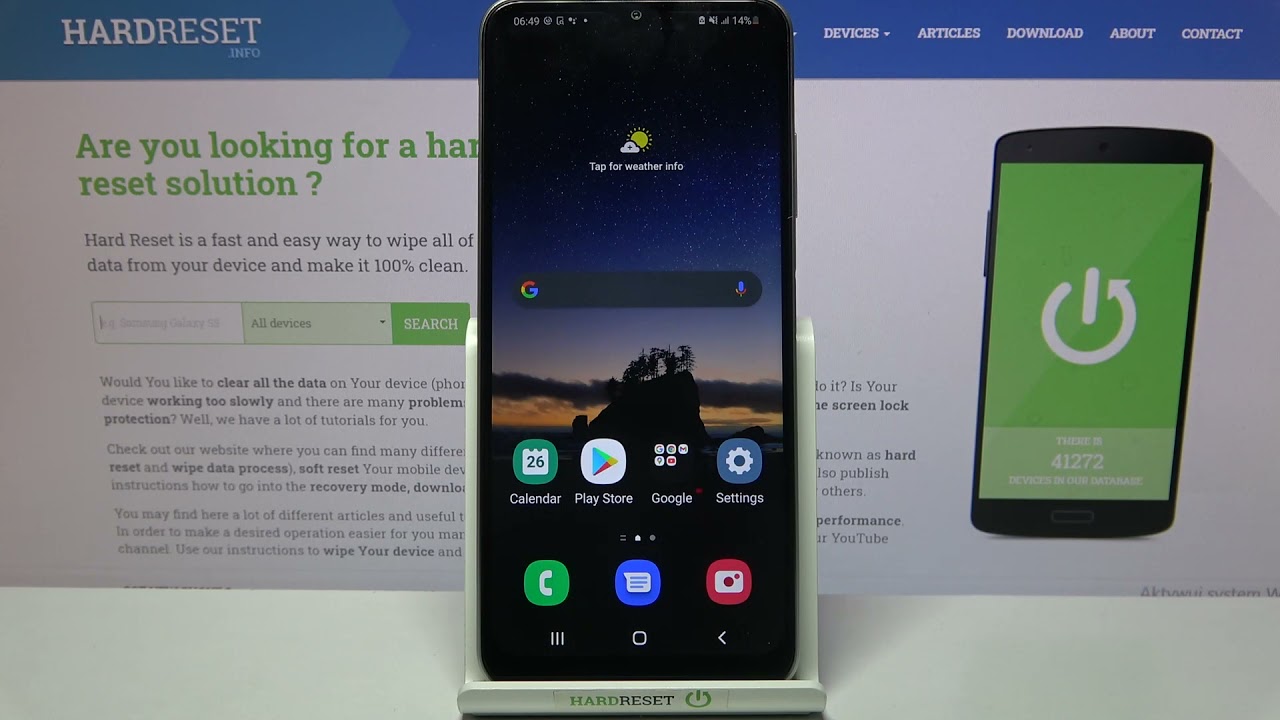 How to Rotate Screen in SAMSUNG Galaxy F12 – Turn On Auto Rotation ...
