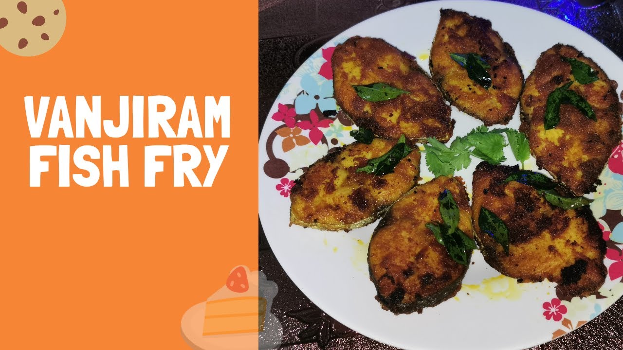 How to fry Vanjiram Fish without drop masala (மசாலா உதிராத வஞ்சிரம்மீன் ...
