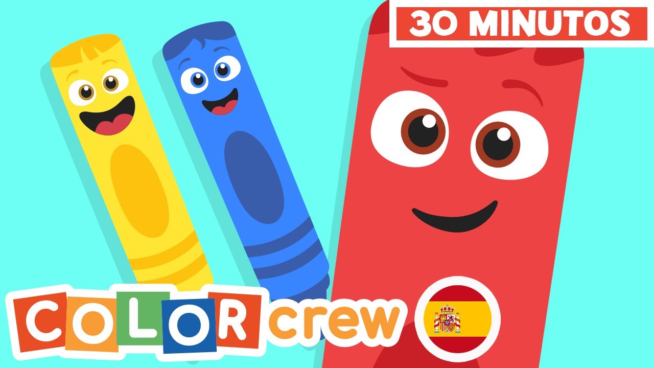 Colores en Español para niños | La Pandilla de Colores | todos los ...