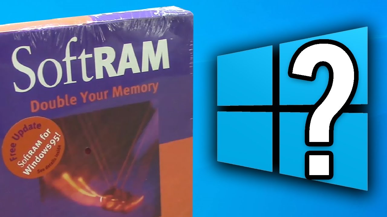 Installing SoftRAM on Windows 10? - YouTube