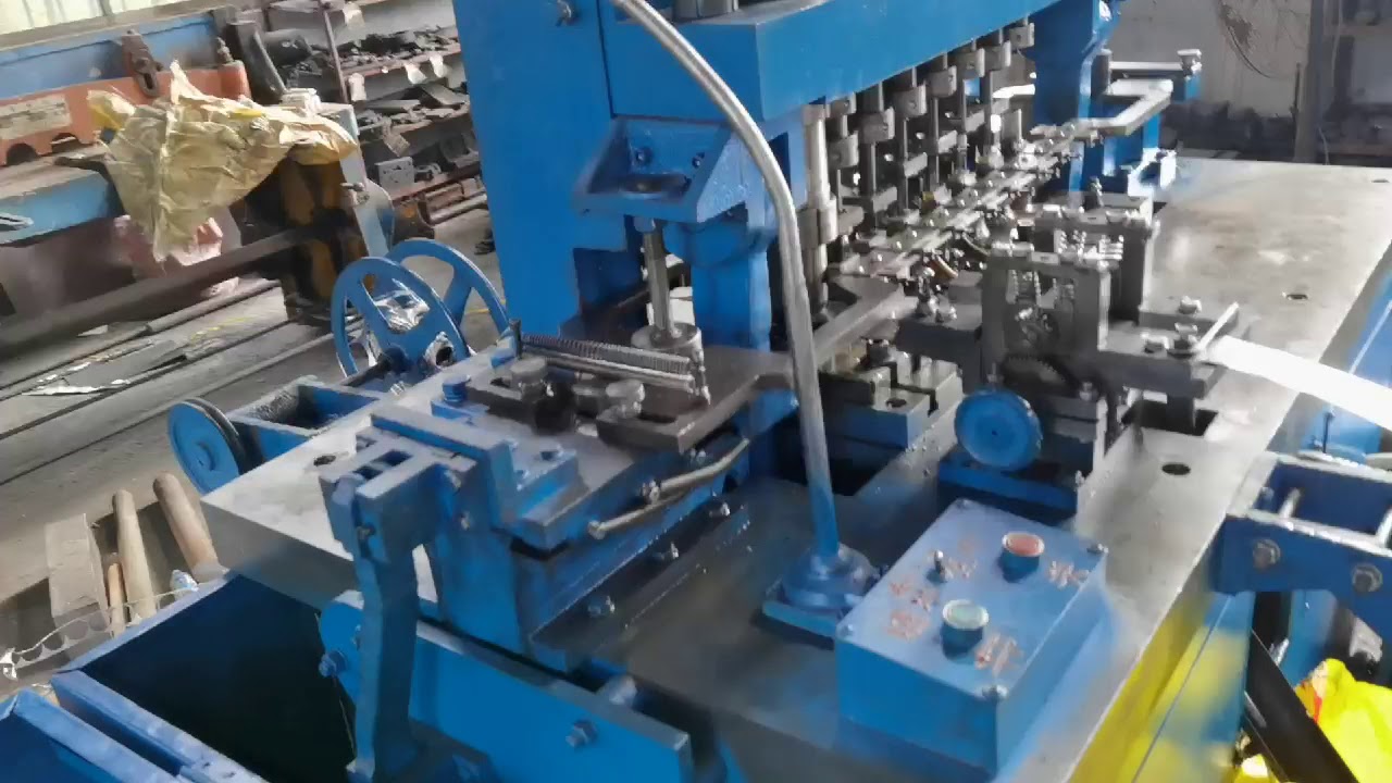 Aluminium ferrule production machine for artist brush - YouTube