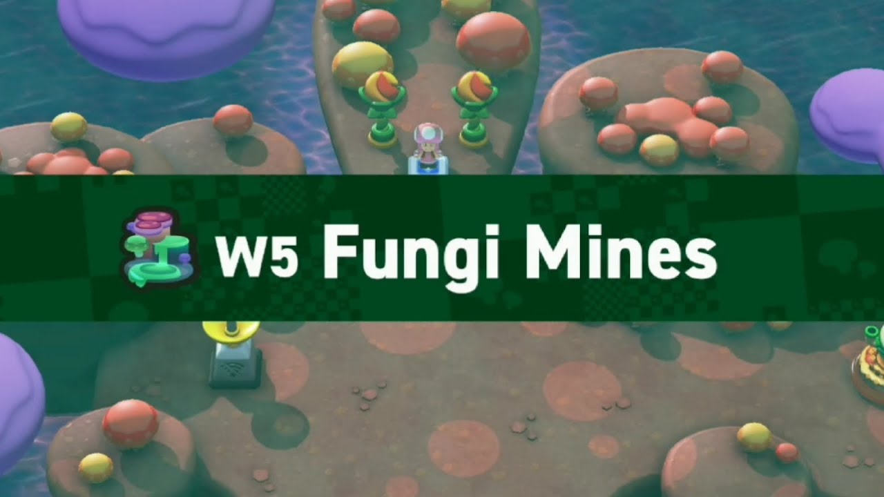 Super Mario Bros Wonder Fungi Mines Youtube