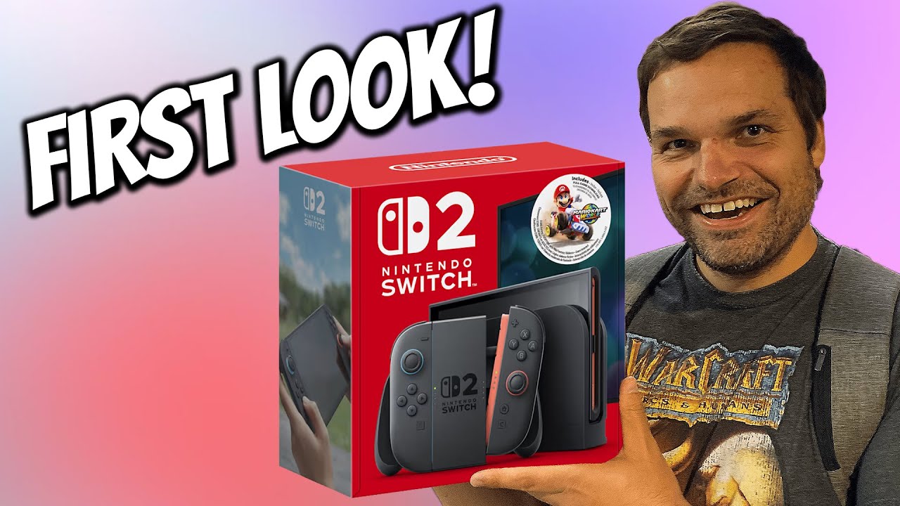Unboxing the Nintendo Switch 2 – First Look at the Next-Gen Console ...
