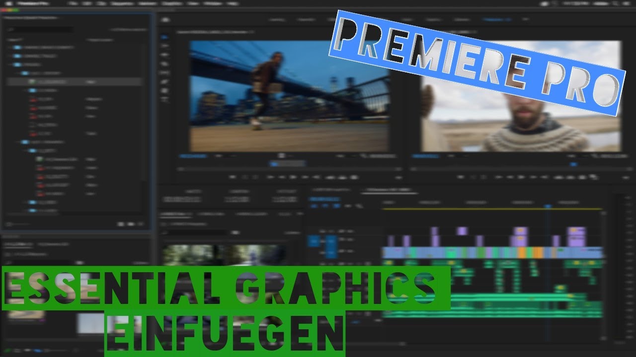 Premiere Pro Essential Graphics Plugin einfügen [Deutsch/HD] - YouTube