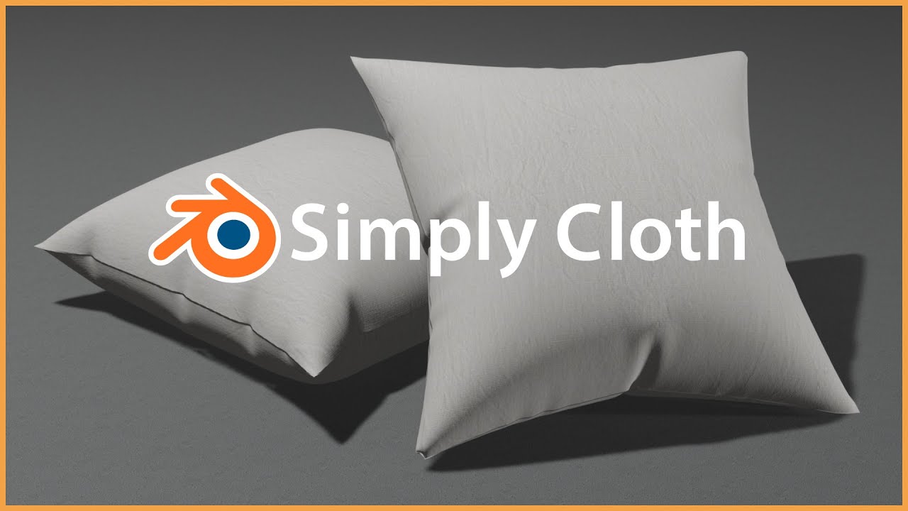 「Simply Cloth」使い方＆レビュー！めんどうなクロスシミュレーションの設定を、支援してくれるAdd-on！【Blenderアドオン ...