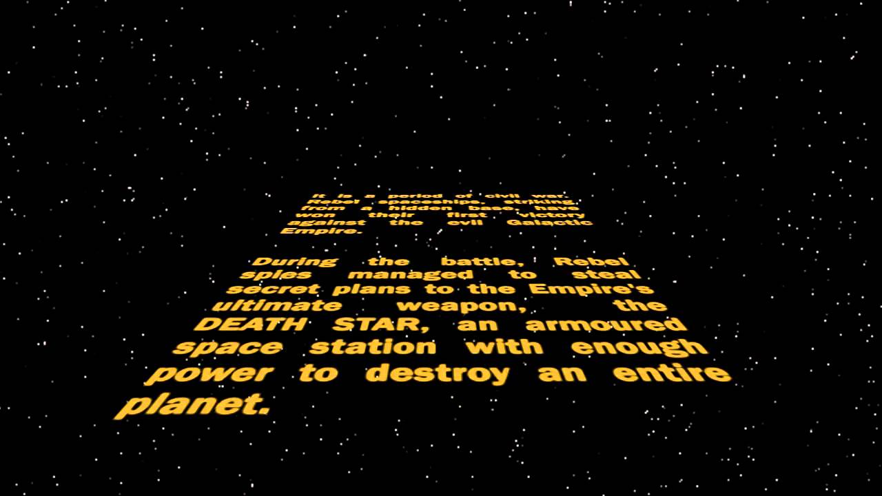 Star Wars Intro using Sony Vegas Pro 11 Improved - YouTube