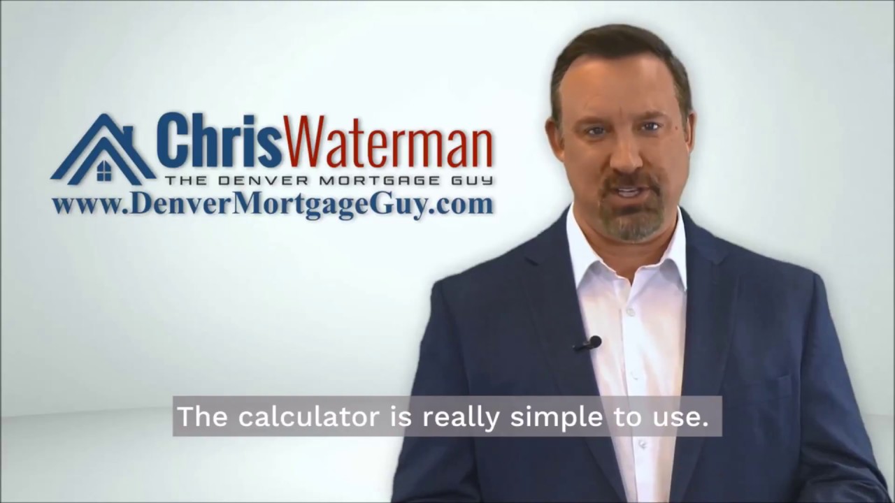 Cash Out Refinance by Chris Waterman 303-738-3838 - YouTube