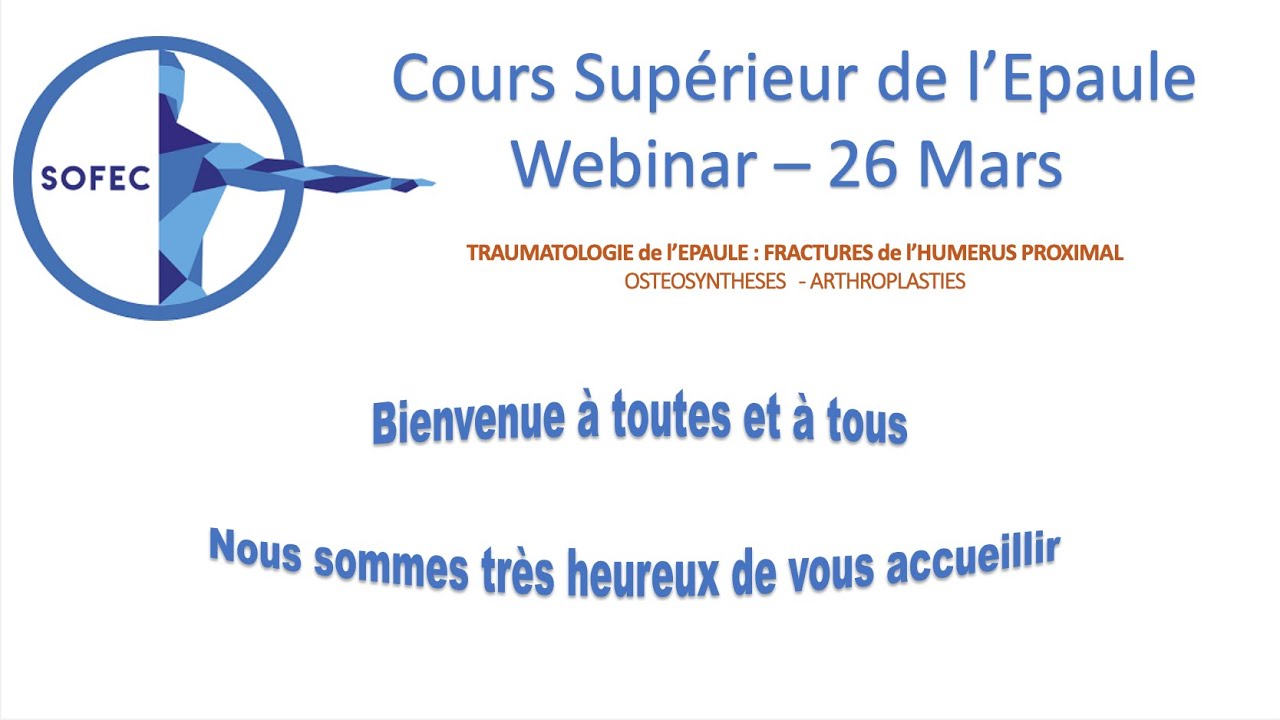 SOFEC : Cours Supérieur Epaule / MATIN - YouTube