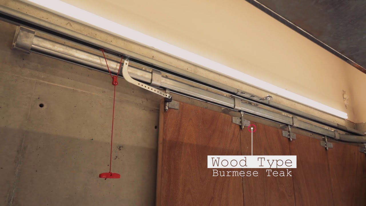 Horizontal Sliding Door-Custom Design - YouTube