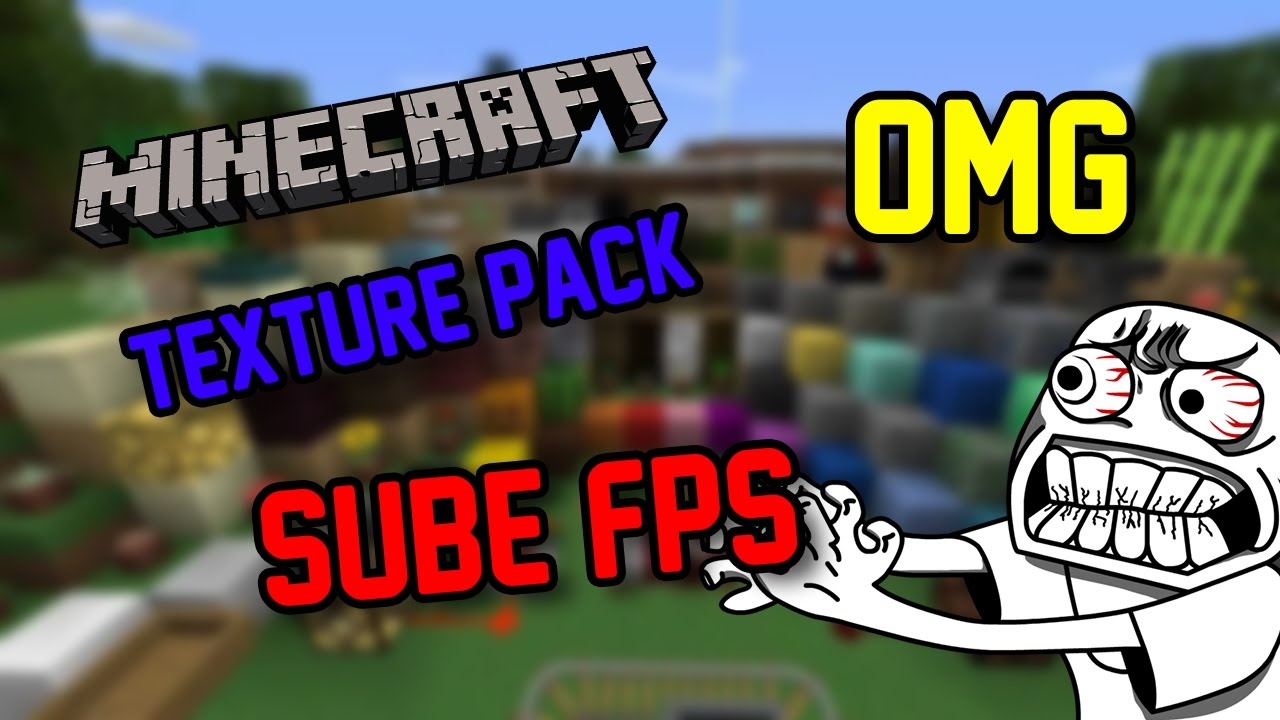 Texture Pack Sube Fps Minecraft Youtube