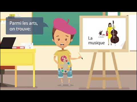Je suis un artiste - Les arts en français - YouTube