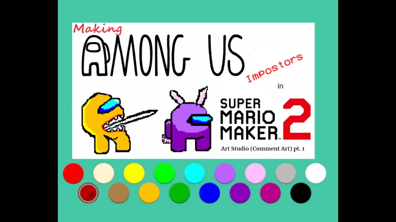 Making Sus Comment Art - YouTube