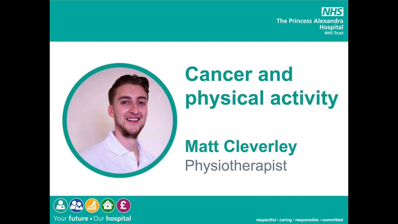 Cancer and physical activity - YouTube