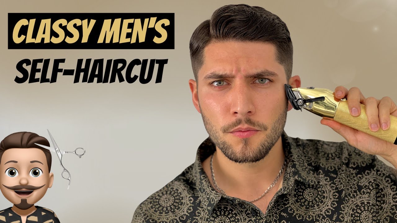 Classy Short Length Taper Self-Haircut | How To Cut Your Own Hair ...