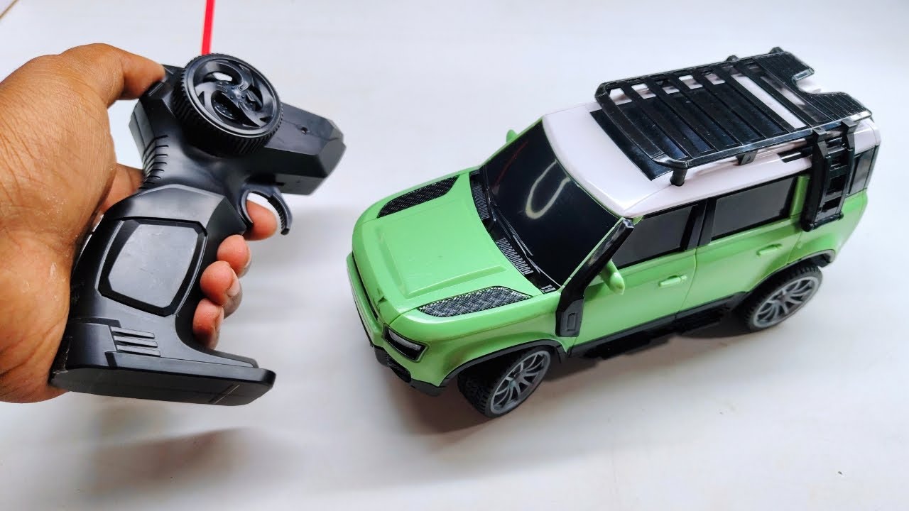 Remote Control SUV Defender Car unboxing remote control SUV car gadi ...